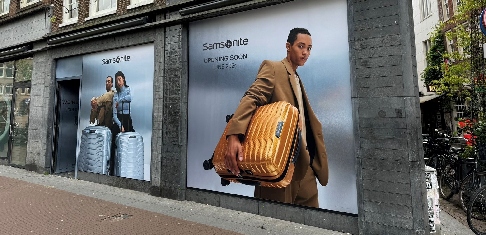 Samsonite opens store in Amsterdam at Koningsplein - B&O RETAIL ...